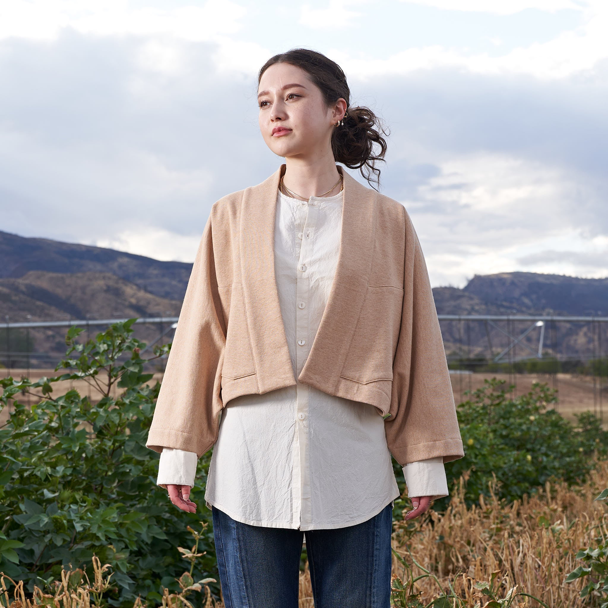 KOSA Dolman Jacket a.k.a. "the Moth" - Vreseis French Terry | KOSA ARTS