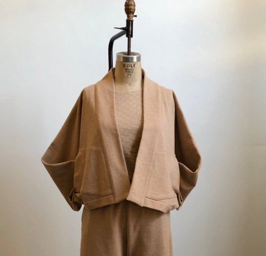 KOSA Dolman Jacket a.k.a. "the Moth" - Vreseis French Terry